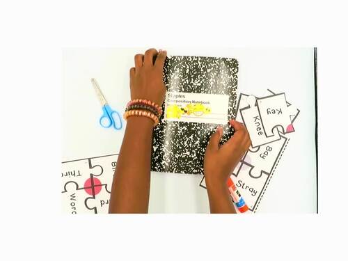 Reading Puzzles/ 120 Rhyming Words/ Puzzles Print & Digital | TPT