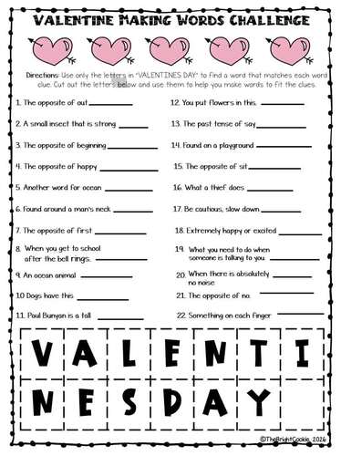 Valentine's Logic Puzzles- Critical Thinking, GT, Problem Solving ...