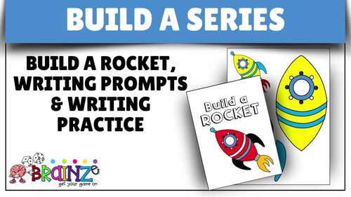 Rocket Transportation Craft Letter R Alphabet Handwriting Activity by ...