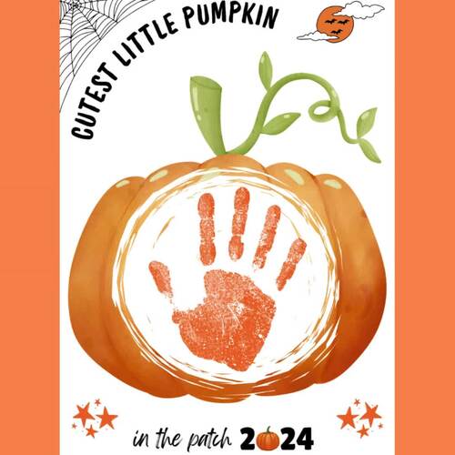 Halloween Handprint Poem: Pumpkin, Boo, & Ghost - Preschool ...