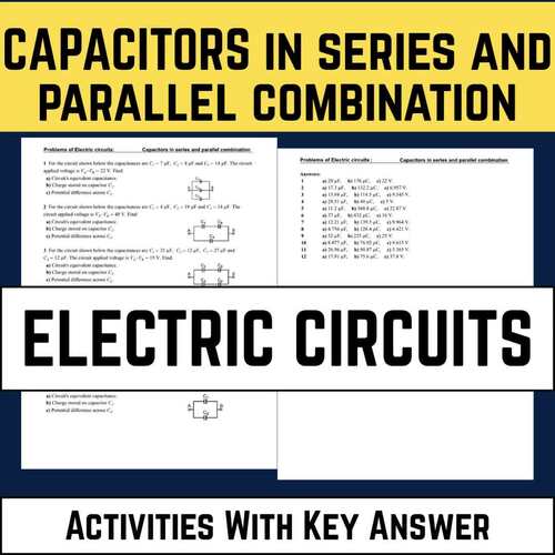 Capacitors in Series and Parallel: Equivalent Capacitance & Charge ...