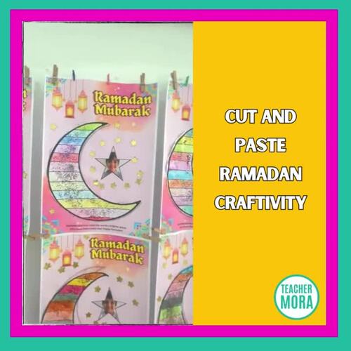 Cut and Paste Ramadan Craftivity – Ramadan Mubarak | Editable Ramadan Craft