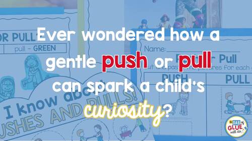 Force and Motion, How Things Move, Push and Pull: Worksheets ...