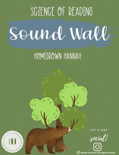 Sound Wall | Science of Reading | Woodland Camping Theme by Homegrown ...
