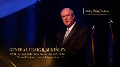 Craig McKinley Acker Award Presentation 2017 - Defense Acquisition ...