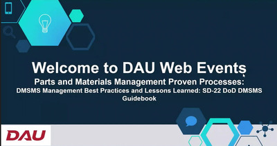 DMSMS Management Best Practices and Lessons Learned SD-22 DoD DMSMS ...