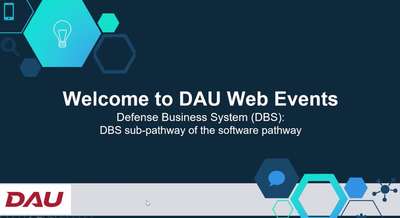 DBS Forum DBS sub-pathway of the software pathway 6.8.23.mp4 - Defense ...