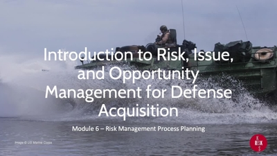 06 Intro to Risk, Issue, and Opportunity (RIO) Management – Risk ...
