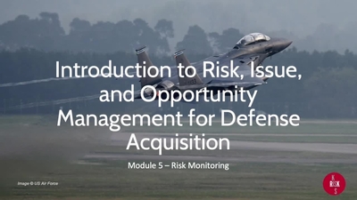 05 Intro to Risk, Issue, and Opportunity (RIO) Management - Risk ...