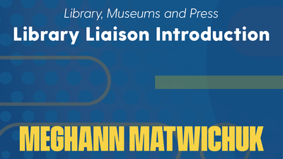 Meghann Matwichuk Introduction - UD Capture | University of Delaware