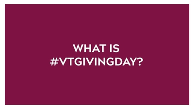 What Is Giving Day? - Virginia Tech - Video