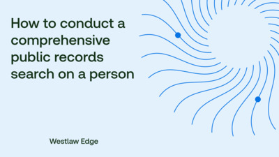 How to conduct a comprehensive public records search on a person ...
