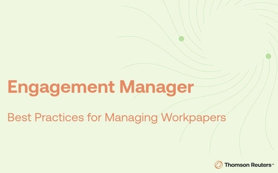 Best Practices for Managing Workpapers - Product Training - US ...