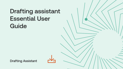 Drafting Assistant Essential User Guide - Product Training - US ...