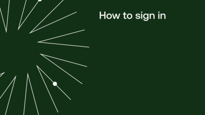 How to sign in - Product Training - US | Thomson Reuters