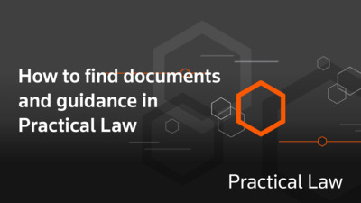 How to find documents and guidance in Practical Law - Product Training ...