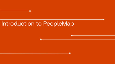 Introduction to PeopleMap - Product Training - US | Thomson Reuters