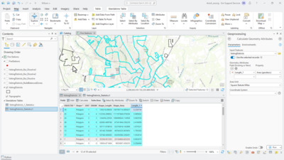 Calculate and Summarize the Area of Selected Polygon Features in ArcGIS Pro - Esri Videos: GIS ...