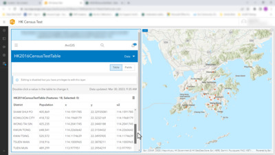 How To: Add a Hosted Feature Attribute Table to ArcGIS Dashboards - Esri Videos: GIS, Events ...