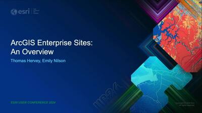 ArcGIS Enterprise Sites: An Overview - Esri Videos: GIS, Events, ArcGIS ...