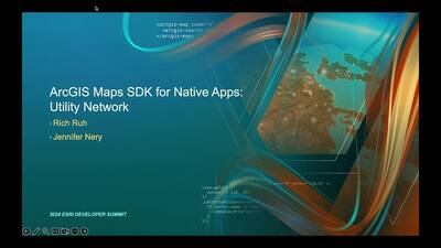 ArcGIS Maps SDKs for Native Apps: Utility Network - Esri Videos: GIS, Events, ArcGIS Products ...