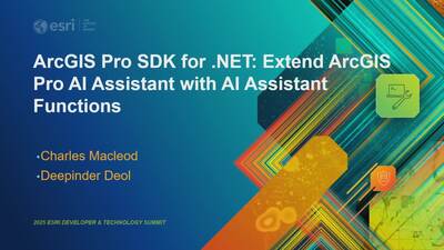ArcGIS Pro SDK for .NET: Extend ArcGIS Pro AI Assistant with Skill ...