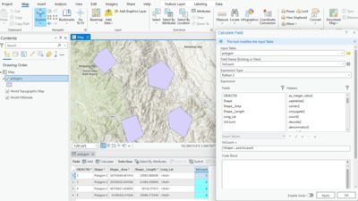 Count the Vertices for Polygon Features in ArcGIS Pro - Esri Videos: GIS, Events, ArcGIS ...