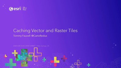 Caching Vector and Raster Tiles - Esri Videos: GIS, Events, ArcGIS ...