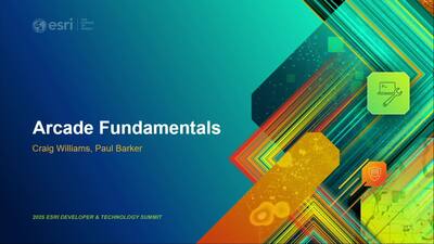 Arcade Fundamentals - Esri Videos: GIS, Events, ArcGIS Products ...