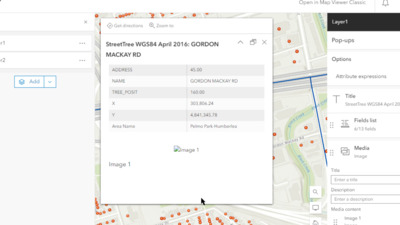 Problem: Pop-ups in an ArcGIS Online Web Map Display Broken Image Thumbnails - Esri Videos: GIS ...