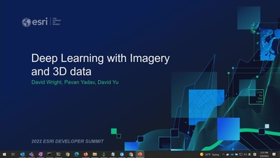 Deep Learning with Imagery and 3D Data - Esri Videos: GIS, Events ...