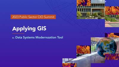 Applying GIS as a Data Systems Modernization Tool - Esri Videos: GIS ...