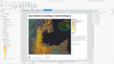 Make a layout in ArcGIS Pro - Esri Videos: GIS, Events, ArcGIS Products ...