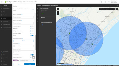 Display Unique Values Using a Filter in the ArcGIS Instant Apps Sidebar Template - Esri Videos ...