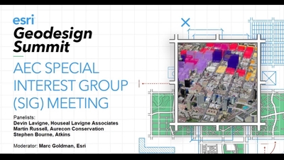 AEC SIG Meeting - 2022 Esri Geodesign Summit - Esri Videos: GIS, Events, ArcGIS Products ...