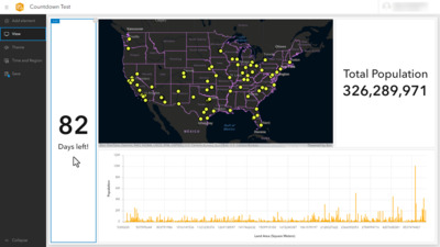 Display a Countdown in the Indicator Element Using Arcade in ArcGIS Dashboards - Esri Videos ...