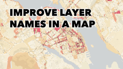 Improve layer names in a map - Esri Videos: GIS, Events, ArcGIS Products & Industries