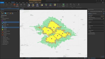 Using Drive Time Trade Areas in Business Analyst Pro - Esri Videos: GIS ...