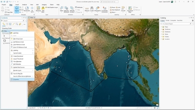 Pick a coordinate system from the layers in your map in ArcGIS Pro ...