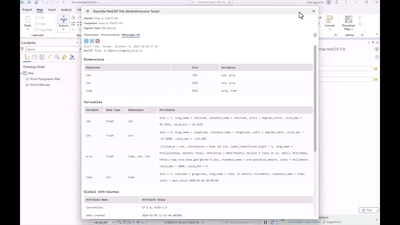 Use NetCDF files in ArcGIS Pro - Esri Videos: GIS, Events, ArcGIS ...