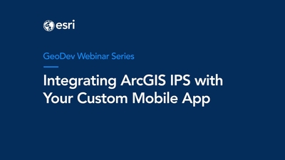 ArcGIS IPS: Explore Indoor Positioning Technology & App Development ...