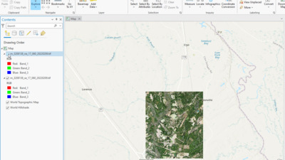 How To: Merge multiple raster datasets into a new dataset in ArcGIS Pro ...