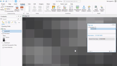 How To: Convert Raster Pixel Values from Feet to Meters and from Meters ...