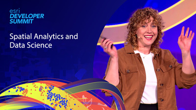 Spatial Analytics and Data Science - Esri Videos: GIS, Events, ArcGIS ...