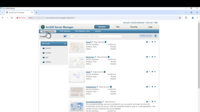 Identify the Location of an ArcGIS Server Service Cache Directory - Esri Videos: GIS, Events ...