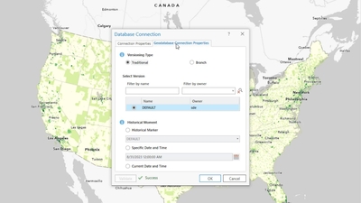 The Database Connection dialog box in ArcGIS Pro - Esri Videos: GIS, Events, ArcGIS Products ...