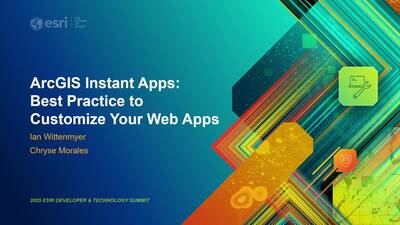 ArcGIS Instant Apps: Best Practice to Customize Your Web Apps - Esri ...
