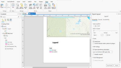 ArcGIS Pro Legend Displays an Additional Label on Exported Maps - Esri ...