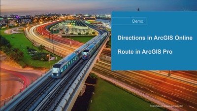 Network Analyst: An Introduction - Esri Videos: GIS, Events, ArcGIS ...