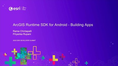 ArcGIS Runtime SDK for Android: Building Apps - Esri Videos: GIS ...